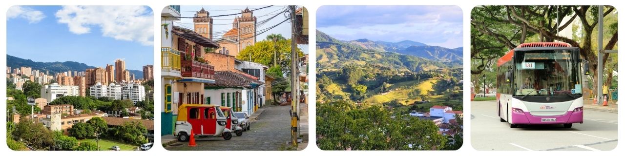 How to get from Medellin to Jerico